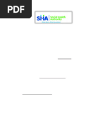 SHA Benefits Package Overview | PDF | Surgery | Childbirth