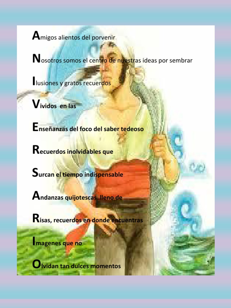 Acrostico Del Aniversario Jose Olaya