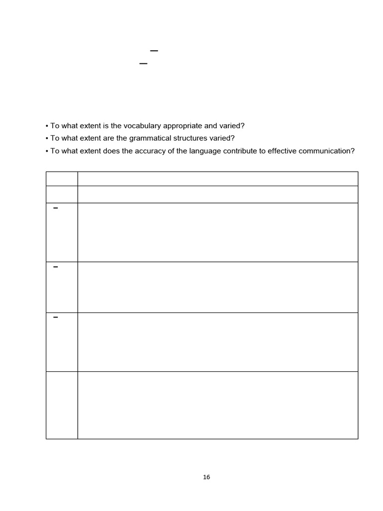 Paper 1 Ib Assessment Criteria | PDF | Communication | Human Communication