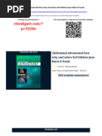 HBT Ultrasound: Meaning and Purpose | PDF | Gallbladder | Liver