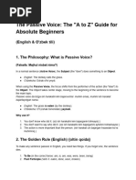 Muallimi Soniy: O'zbek Tili PDF | PDF