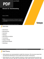 Ansys SHELL181 Element Overview | PDF | Elasticity (Physics) | Stress ...