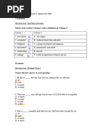 WAEC Objective Answer Sheet PDF | PDF
