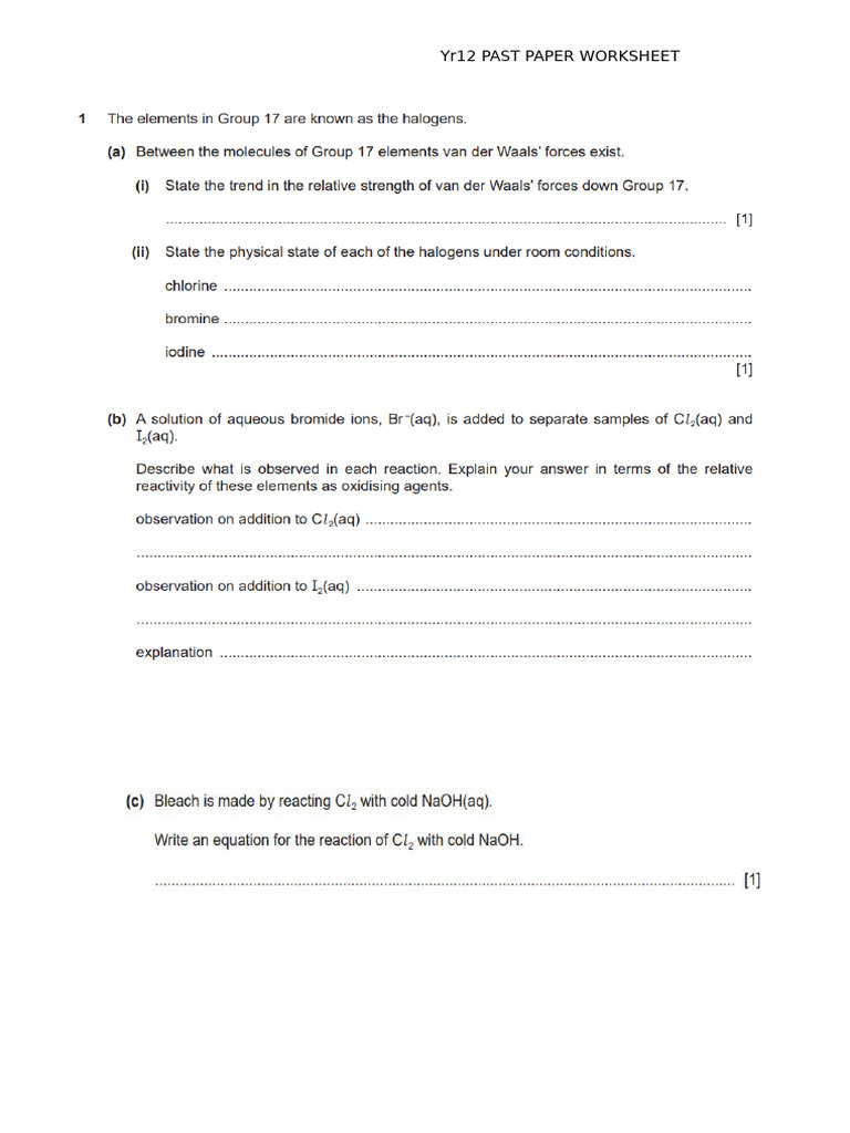 Past Papers | PDF