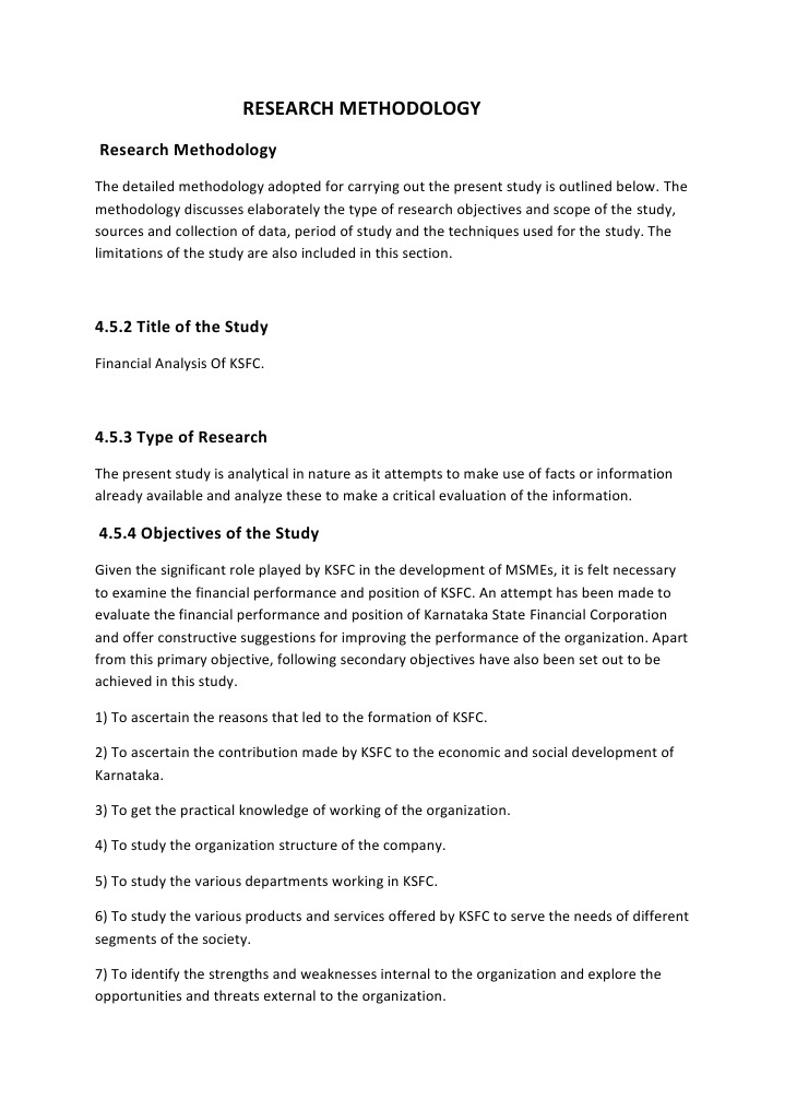 Research Methodology of KSFC | PDF | Science | Business
