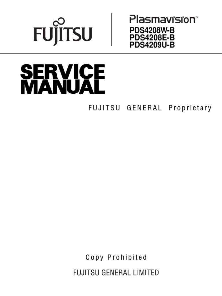 Fujitsu Display User Manual | PDF | Rgb Color Model | Power Supply