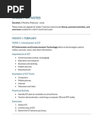 ICT Year 3 Scheme of Work 2025 | PDF