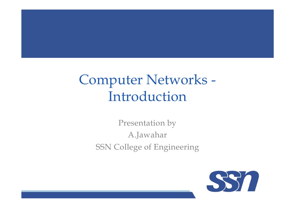 1.introduction To Data Communication and Networks | PDF | Network ...