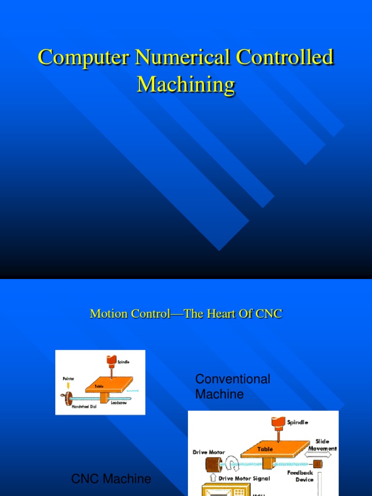 1 - Introduction To CNC | PDF | Numerical Control | Equipment