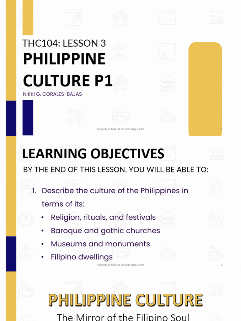 Culture of The Philippines Part 1 | PDF | Philippines