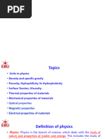 Physics Prefixes and Definitions | PDF
