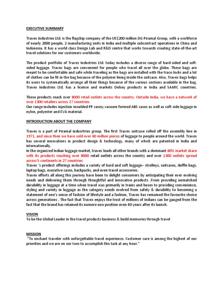 Executive Summary | PDF | Promotion (Marketing) | Brand