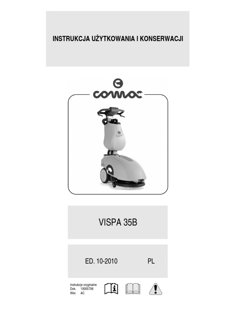 Vispa 35B Instrukcja Obslugi EKSPORTER | PDF