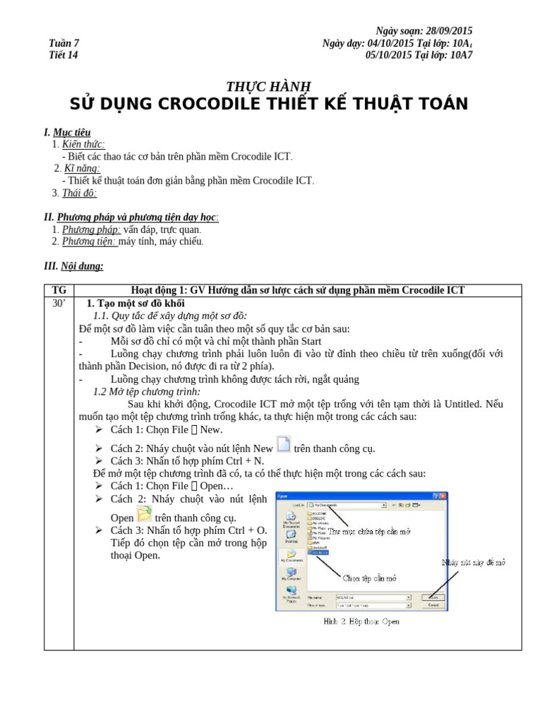 Thuc Hanh Crocodile ICT | PDF
