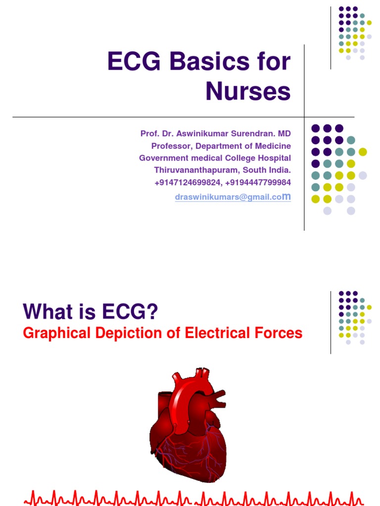 Nurses ECG - 1 | PDF | Electrocardiography | Cardiac Arrhythmia