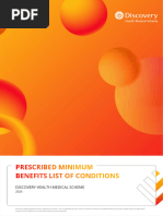 Discovery PMB Conditions List 2023 | PDF | Heart | Liver