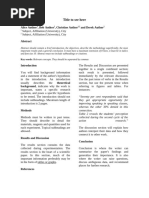 Understanding the IMRD Format | PDF | Materials | Physical Sciences
