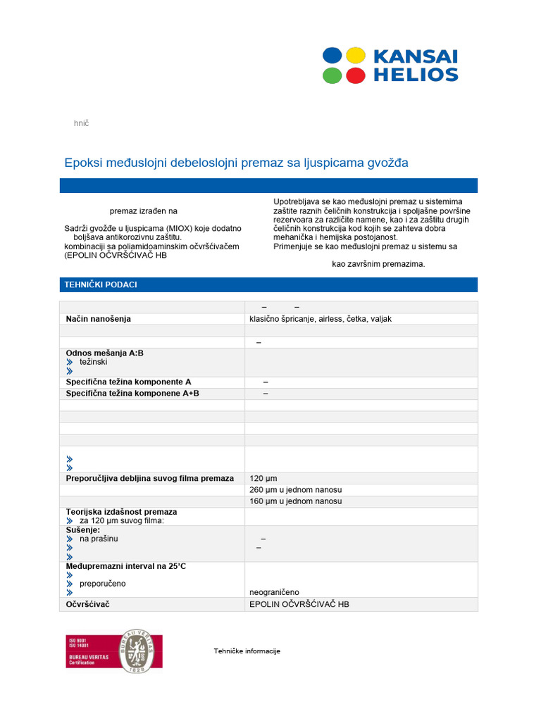 Epolin 2k Ic Miox HB | PDF