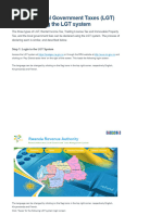 RRA Tax Declaration and Payment Guide | PDF | Communication | Payments