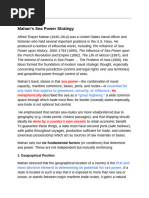 Mahan's Six Principles of Sea Power | PDF | Geopolitics | Alfred Thayer ...