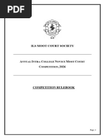 Supreme Court Booklet Format Guidelines | PDF | Brief (Law) | Appeal
