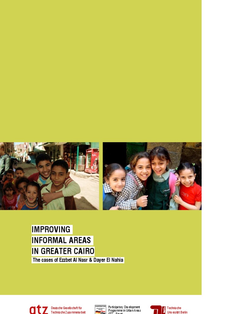 Improving Informal Areas of Greater Cairo | PDF | Economies | Economy ...