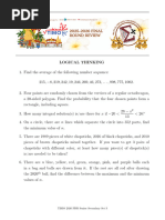 OCR GCSE Maths Higher Tier Formulae Sheet | PDF | Area | Mathematics