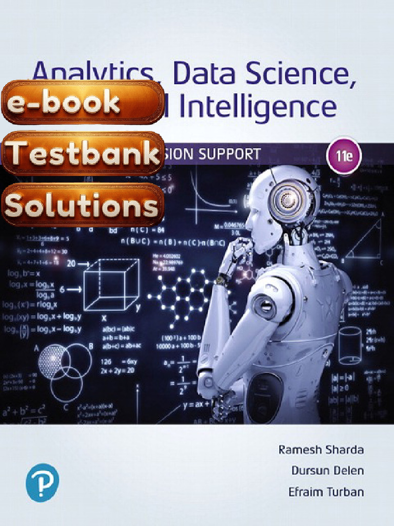 Textbook Business Intelligence and Analytics 11th Edition Sharda Delen ...