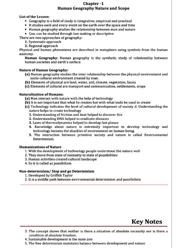 Geography Class 12 | PDF