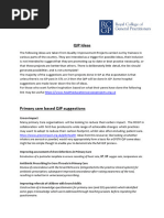QIP Template for GP Training Evaluation | PDF