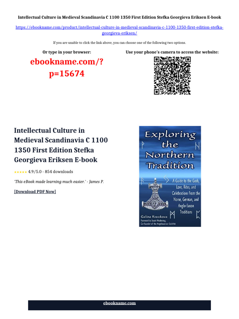Intellectual Culture in Medieval Scandinavia C 1100 1350 First Edition ...