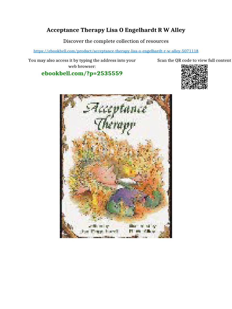 Acceptance Therapy Lisa O Engelhardt R W Alley PDF Version | PDF | Beirut