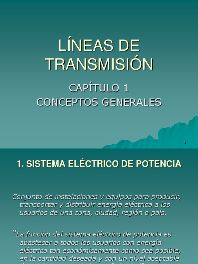 Lineas de Transmision | PDF