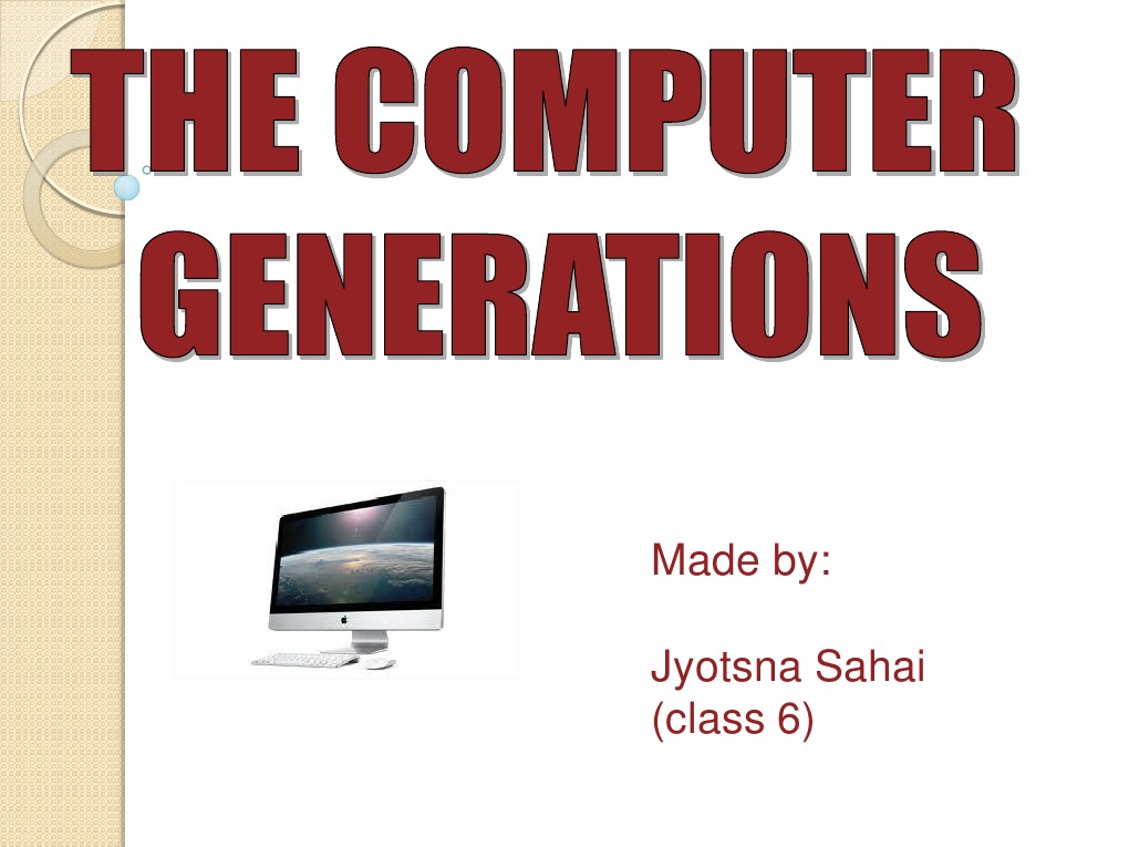 Evolution of Computer Generations | PDF