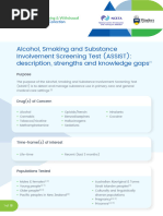 AOD Self-Completion Assessment Form | PDF