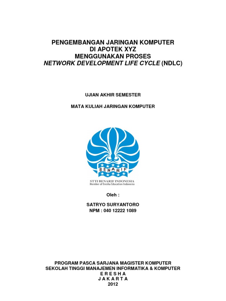 Network Development Life Cycle | PDF | Bisnis | Komputer