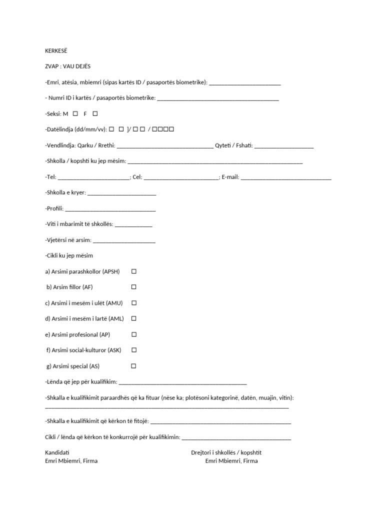 KERKESË | PDF