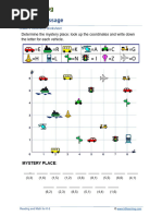 Coordinate Graphing Mystery Pictures | PDF | Games & Activities ...