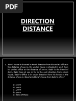 Direction Sense Problem Solving Guide | PDF