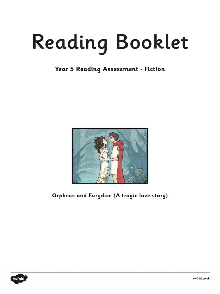 Reading Booklet Fiction | PDF