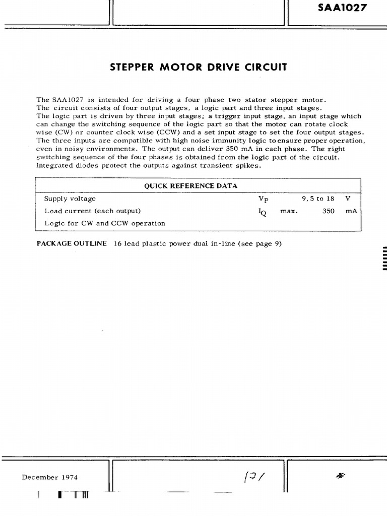 SAA1027 | PDF