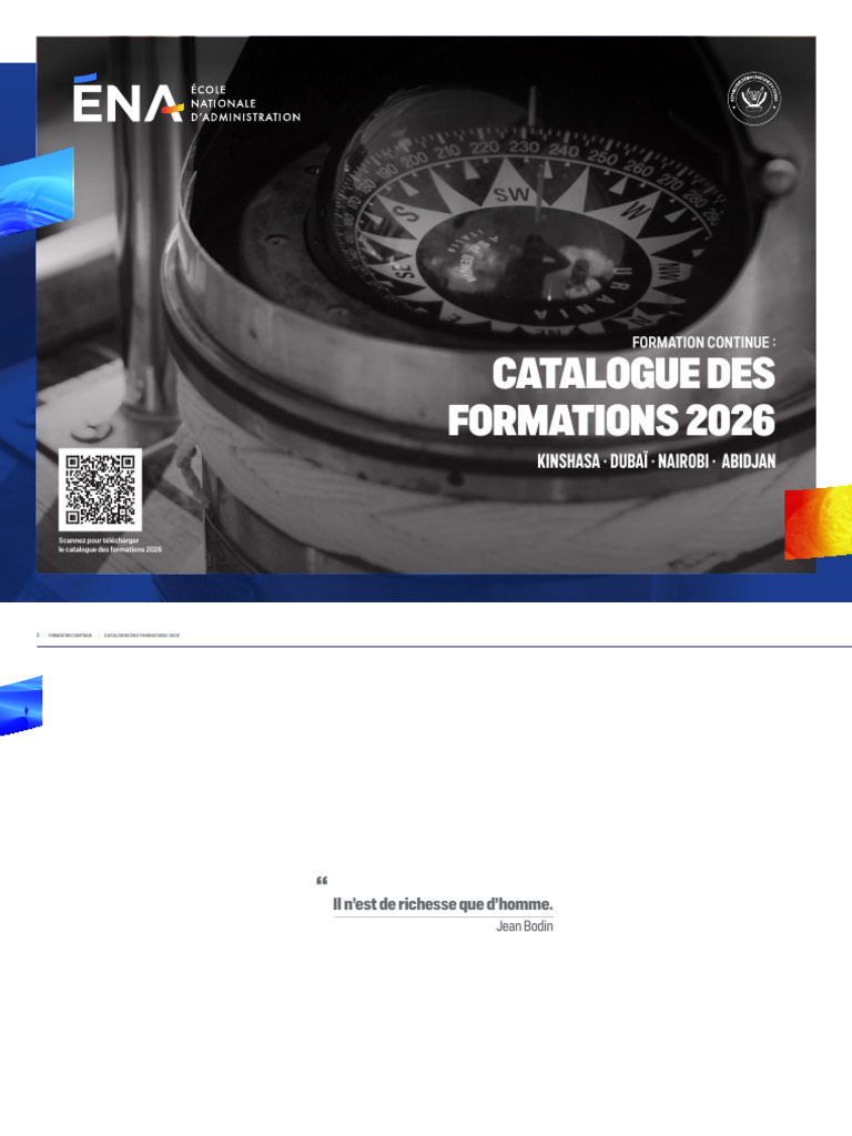 Catalogue Forco Ena 2026 | PDF | Gestion des ressources humaines | Audit