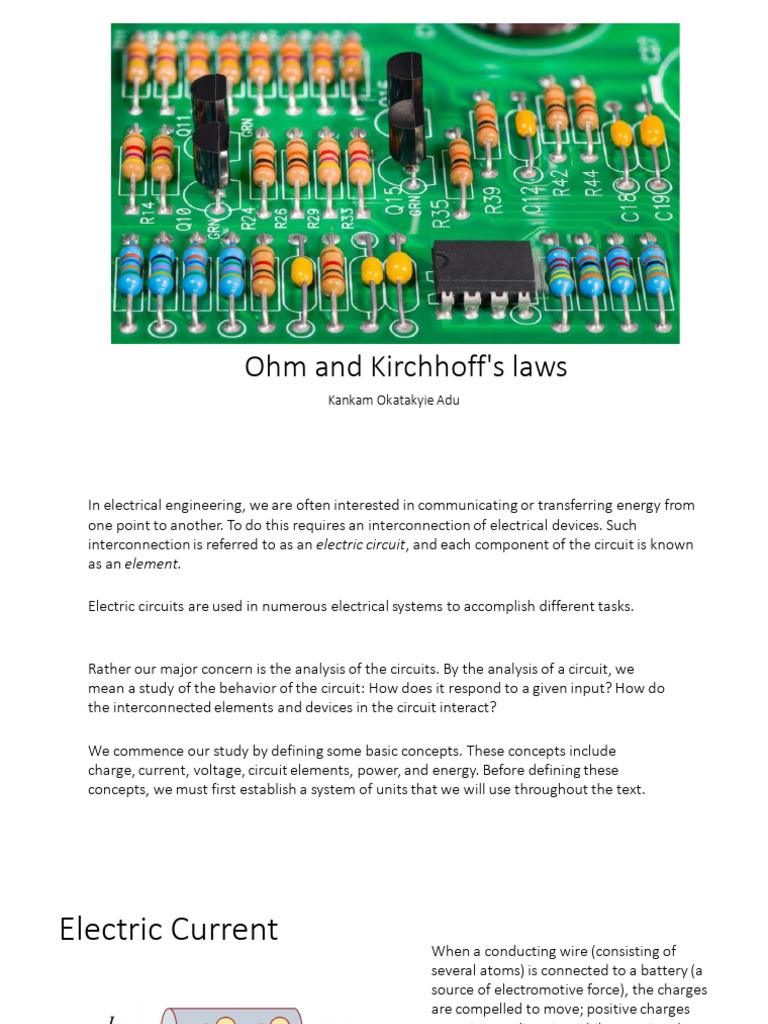 Ohms Law - Series Circuits | PDF | Electrical Resistance And ...