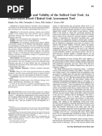 Edinburgh Visual Gait Score Overview | PDF | Foot | Anatomical Terms Of ...