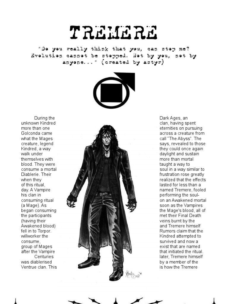 Vampire: The Requiem - Bloodline - Tremere | PDF