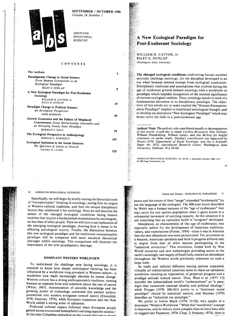Catton Dunlop 1980 | PDF