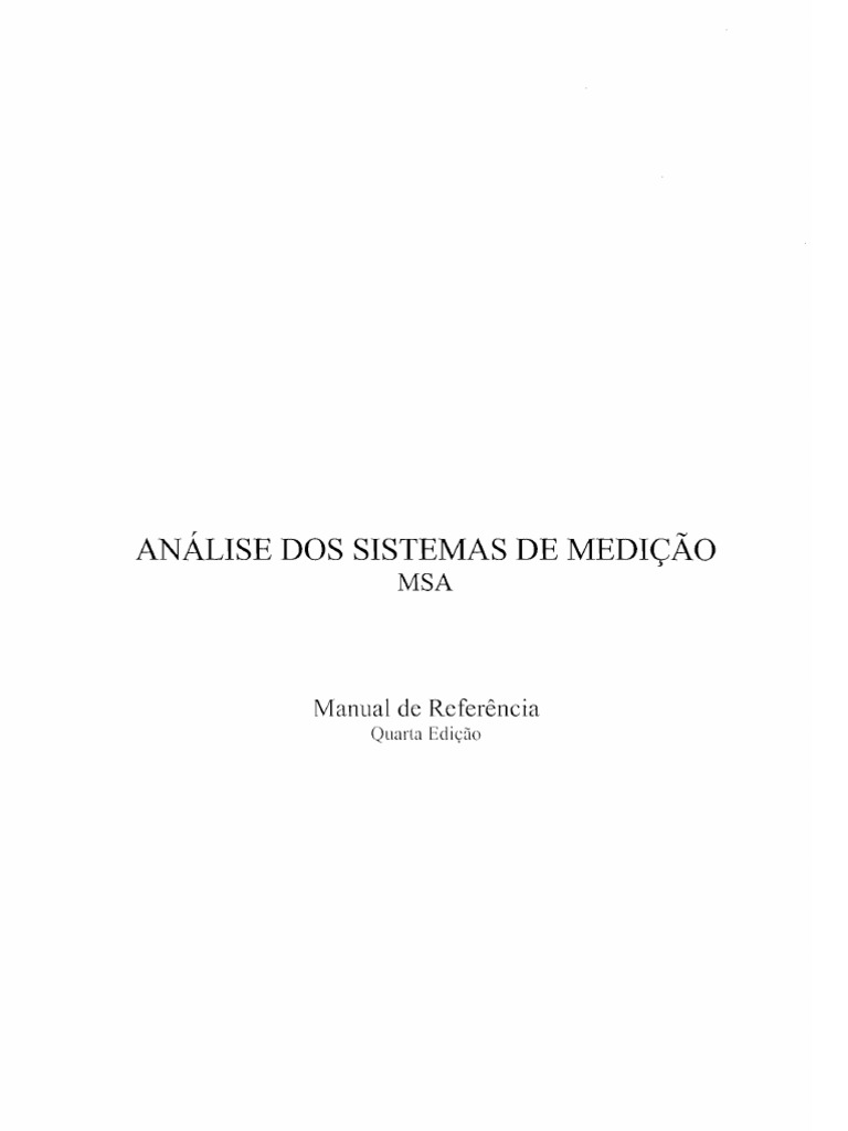 MSA 4 Edição | PDF