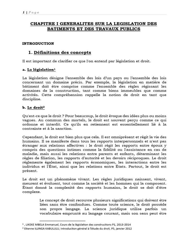 Note Des Cours Législation 1 Et 2 | PDF | Cautionnement