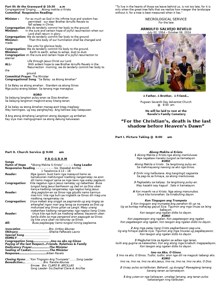 Necrological Service | PDF
