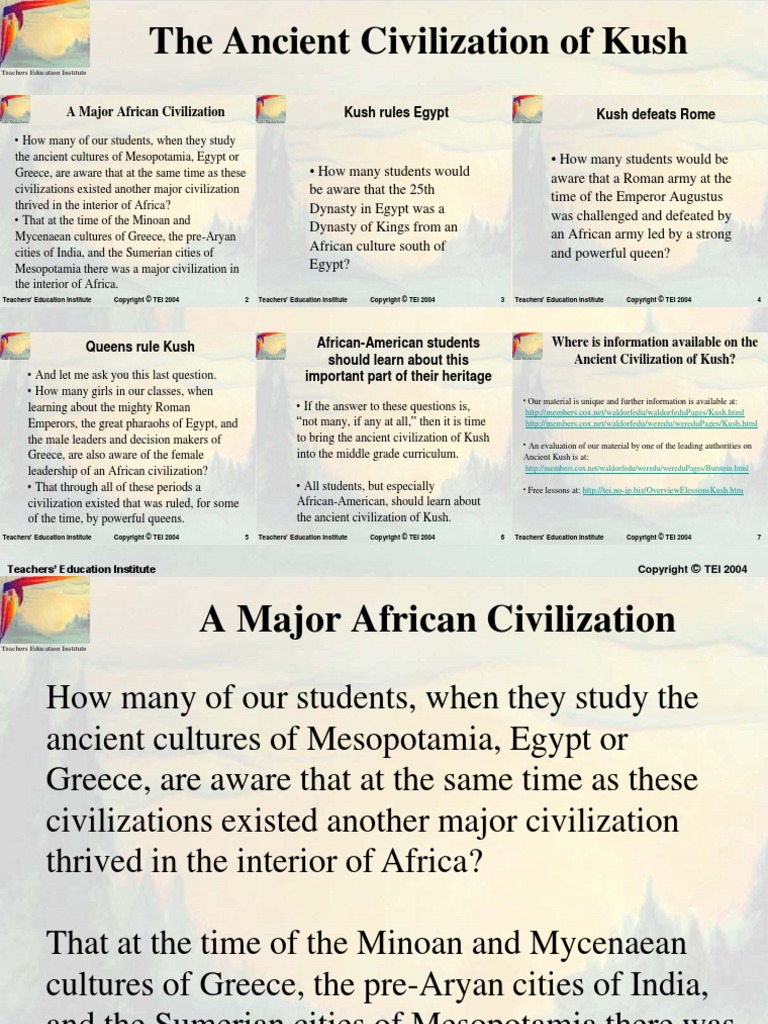 The Ancient Civilization of Kush: Kush Rules Egypt Kush Defeats Rome A ...